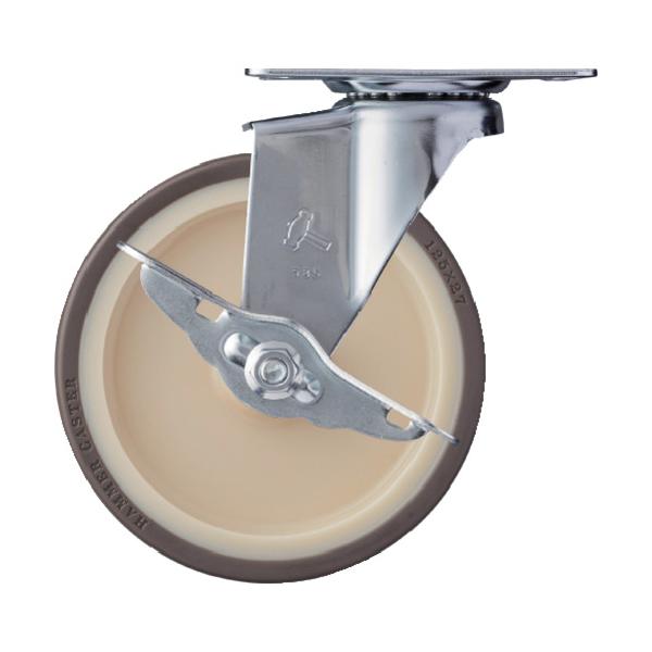物流保管用品〜キャスター〜プレート式ウレタン車