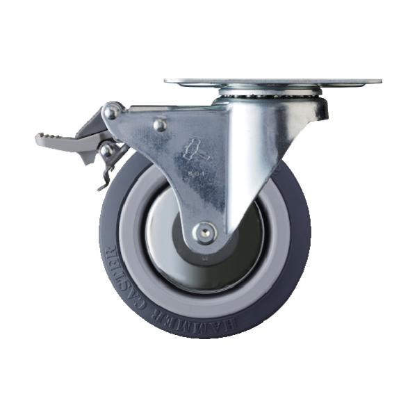 ブランド：ハンマー／ハンマー　Ｍシリーズ　自在　ＳＰ付　ウレタン車　１００ｍｍ　トータルロック (813-8437) (415MKUB100)