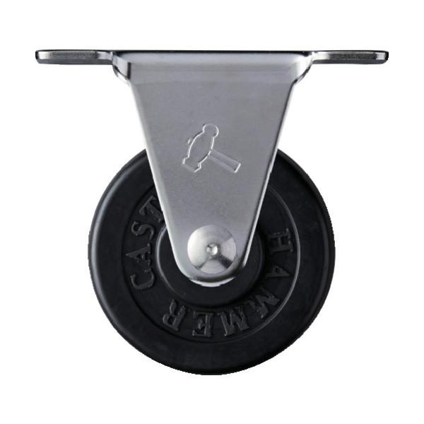 物流保管用品〜キャスター〜プレート式ゴム車