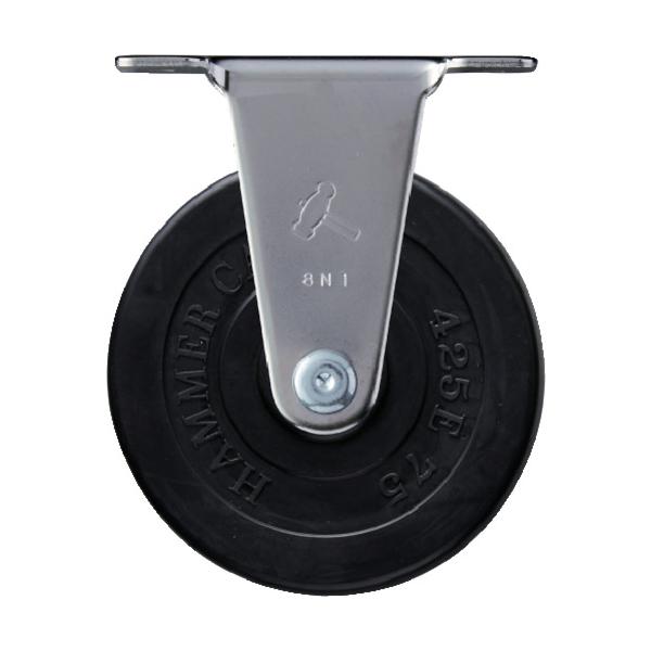 物流保管用品〜キャスター〜プレート式ゴム車