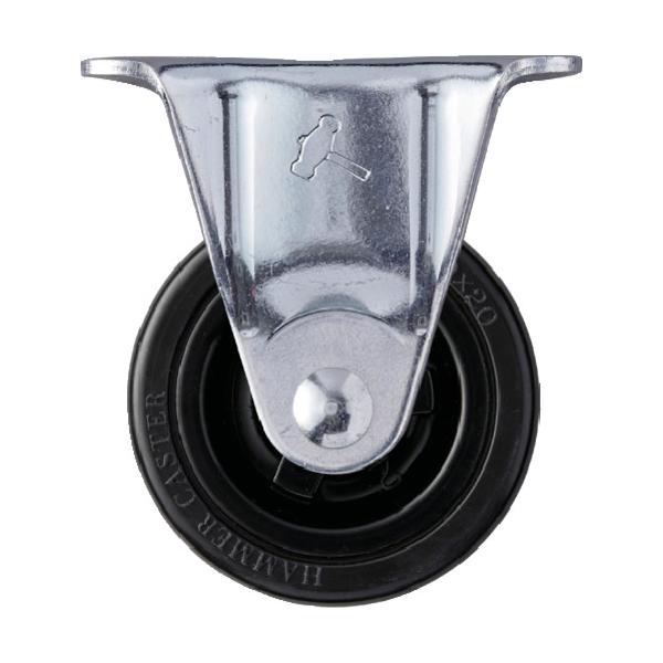 物流保管用品〜キャスター〜プレート式ゴム車