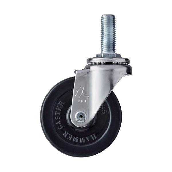 物流保管用品〜キャスター〜ねじ込み式ゴム車