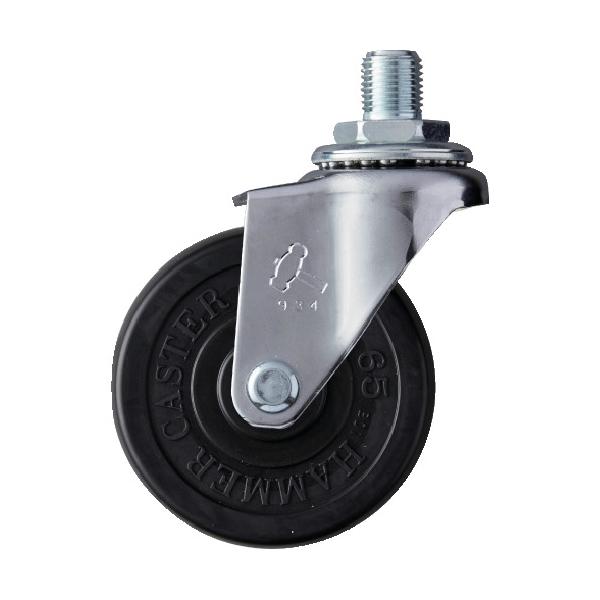 物流保管用品〜キャスター〜ねじ込み式ゴム車