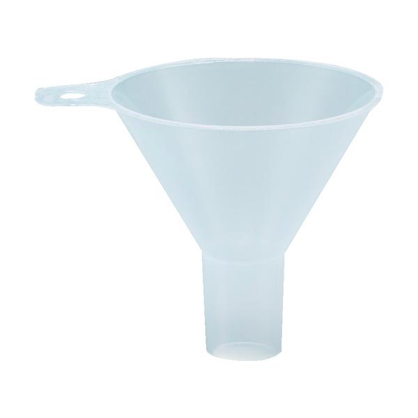 ブランド：ＴＲＵＳＣＯ／メーカー：トラスコ中山（株）／ＴＲＵＳＣＯ　粉末ロート　上部内径Φ７０ｘ足外径２０ｘ足長２７　ＰＰ製 (137-2593) (PR75)