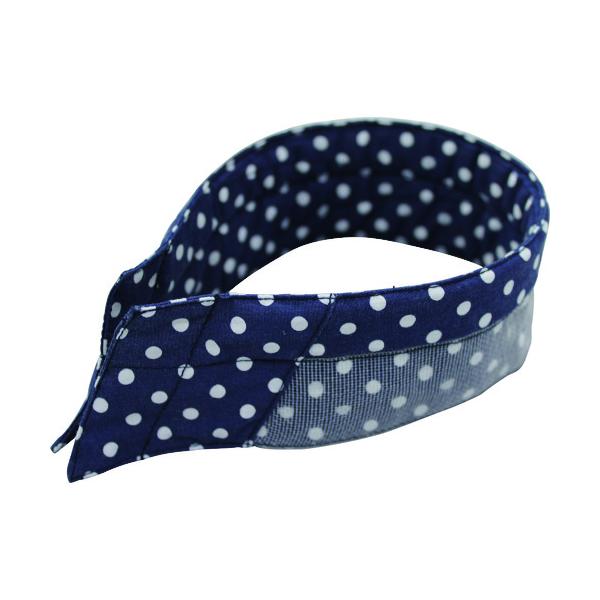 ブランド：福徳／メーカー：福徳産業（株）／福徳　エリクーラー水玉　紺