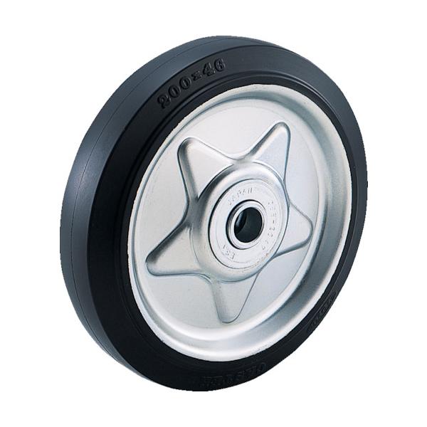 物流保管用品〜キャスター〜プレート式ゴム車