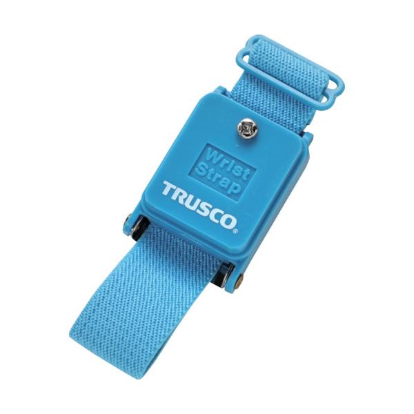 ブランド：ＴＲＵＳＣＯ／メーカー：トラスコ中山（株）／ＴＲＵＳＣＯ　静電除去リストストラップ　導電繊維入りバンド (217-8992) (SEWSB)