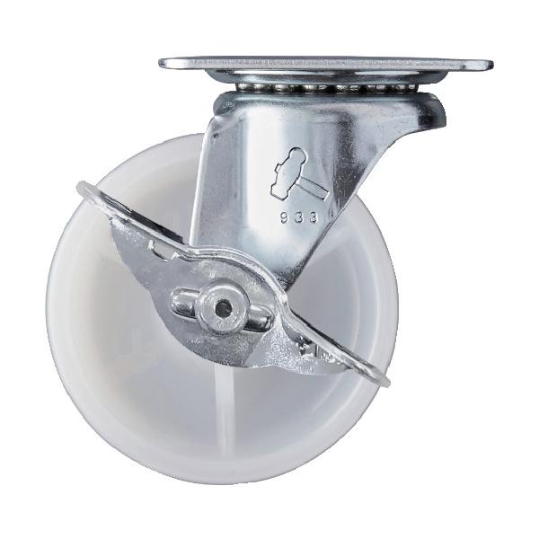 物流保管用品〜キャスター〜プレート式ナイロン車