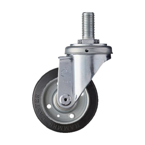 物流保管用品〜キャスター〜ねじ込み式ゴム車