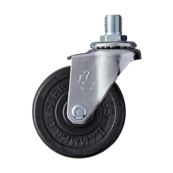 物流保管用品〜キャスター〜ねじ込み式ゴム車