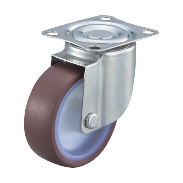 物流保管用品〜キャスター〜プレート式ウレタン車