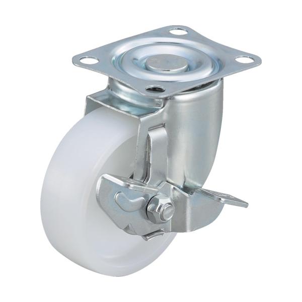 物流保管用品〜キャスター〜プレート式ナイロン車