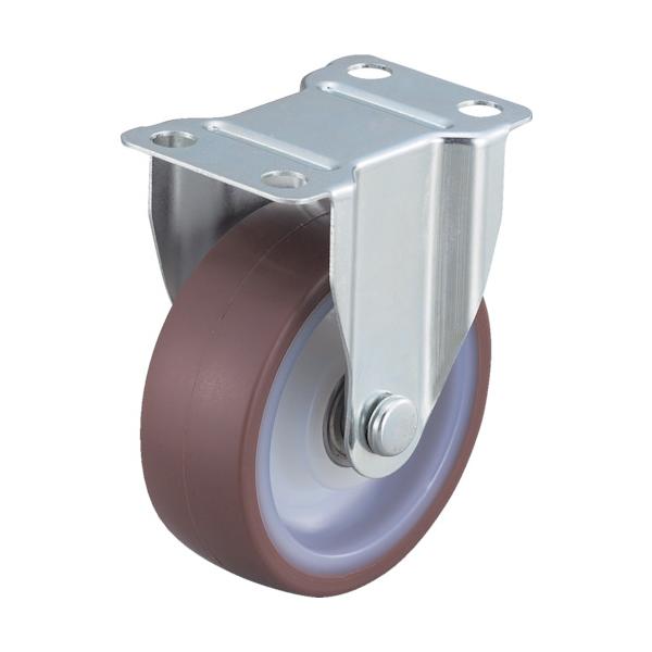 物流保管用品〜キャスター〜プレート式ウレタン車