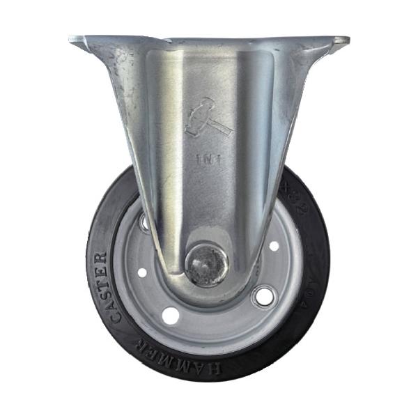 物流保管用品〜キャスター〜プレート式ゴム車