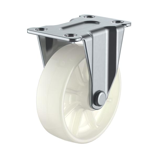 物流保管用品〜キャスター〜プレート式ナイロン車