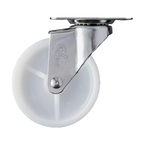 物流保管用品〜キャスター〜プレート式ナイロン車