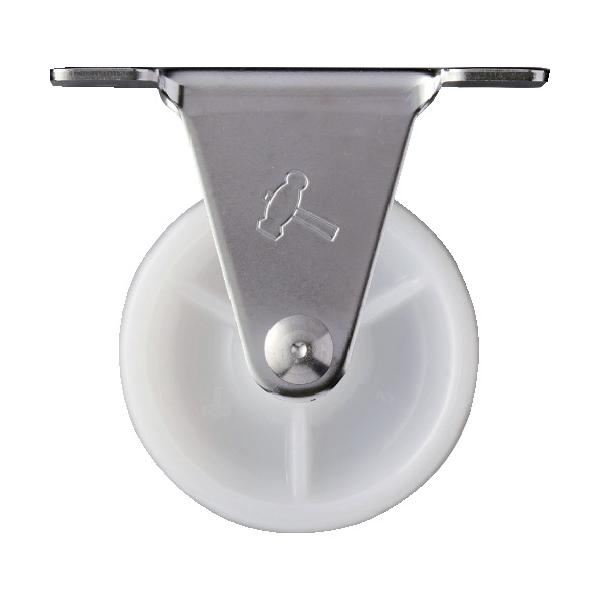 物流保管用品〜キャスター〜プレート式ナイロン車