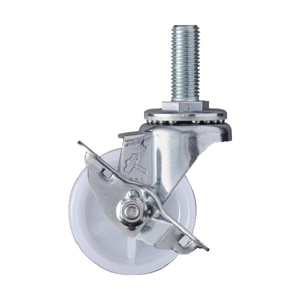 物流保管用品〜キャスター〜ねじ込み式ナイロン車