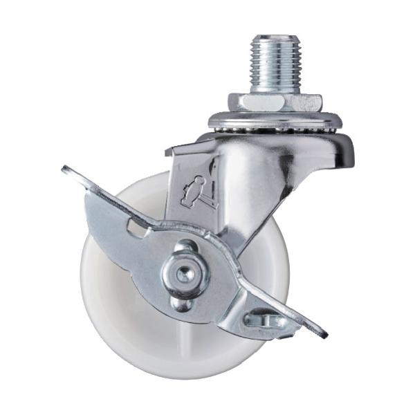 物流保管用品〜キャスター〜ねじ込み式ナイロン車