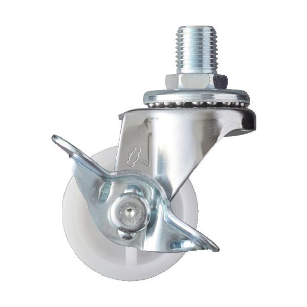 物流保管用品〜キャスター〜ねじ込み式ナイロン車