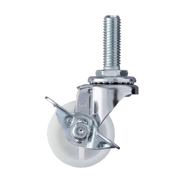 物流保管用品〜キャスター〜ねじ込み式ナイロン車