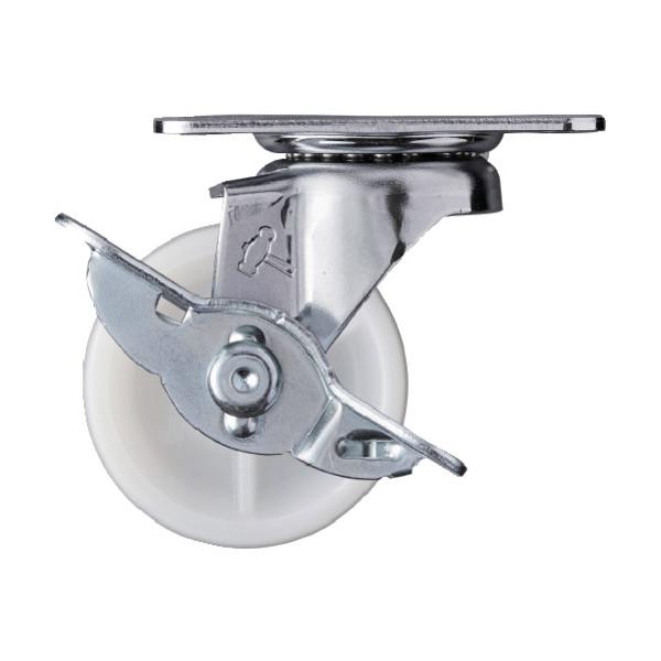 物流保管用品〜キャスター〜プレート式ナイロン車