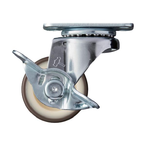 物流保管用品〜キャスター〜プレート式ウレタン車