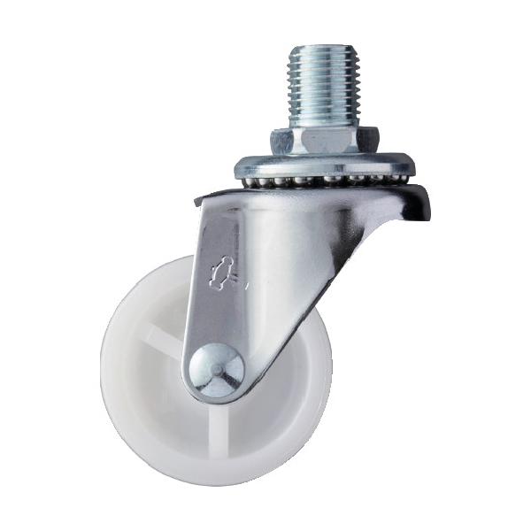 物流保管用品〜キャスター〜ねじ込み式ナイロン車