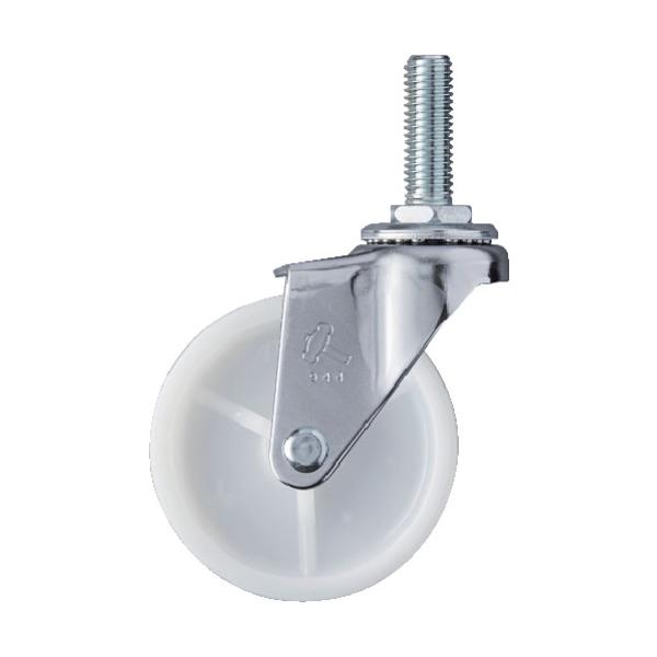 物流保管用品〜キャスター〜ねじ込み式ナイロン車