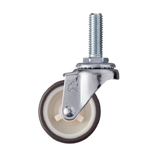 物流保管用品〜キャスター〜ねじ込み式ウレタン車