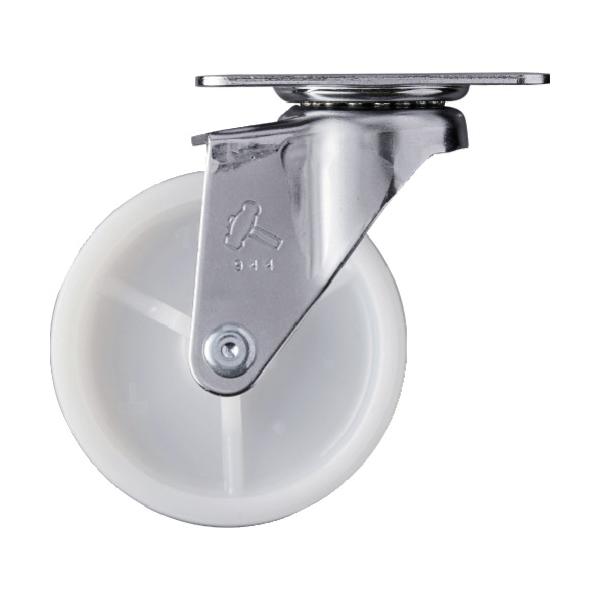 物流保管用品〜キャスター〜プレート式ナイロン車