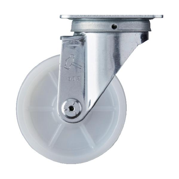 物流保管用品〜キャスター〜プレート式ナイロン車