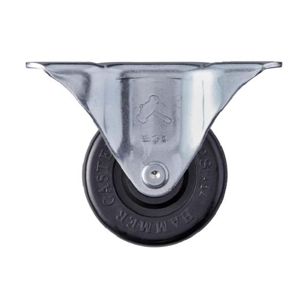 物流保管用品〜キャスター〜プレート式ゴム車