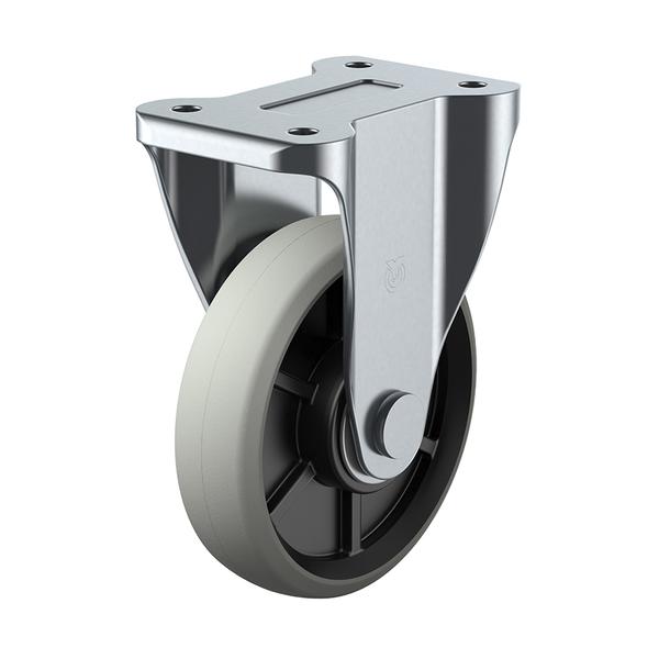 物流保管用品〜キャスター〜プレート式ウレタン車