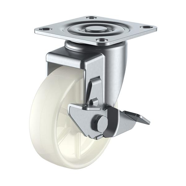 物流保管用品〜キャスター〜プレート式ナイロン車