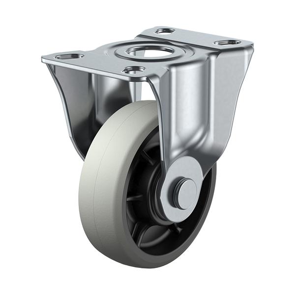 物流保管用品〜キャスター〜プレート式ウレタン車