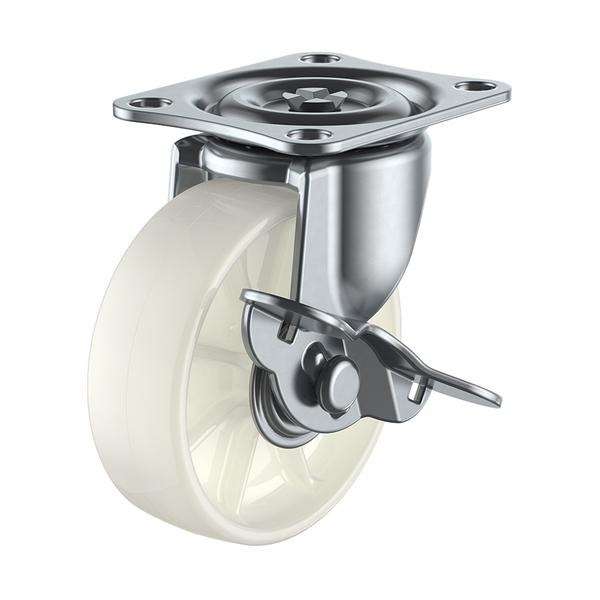 物流保管用品〜キャスター〜プレート式ナイロン車