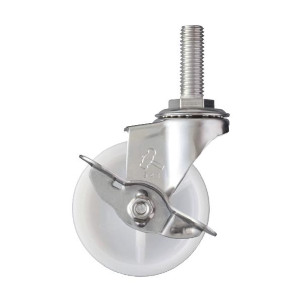 物流保管用品〜キャスター〜ねじ込み式ナイロン車