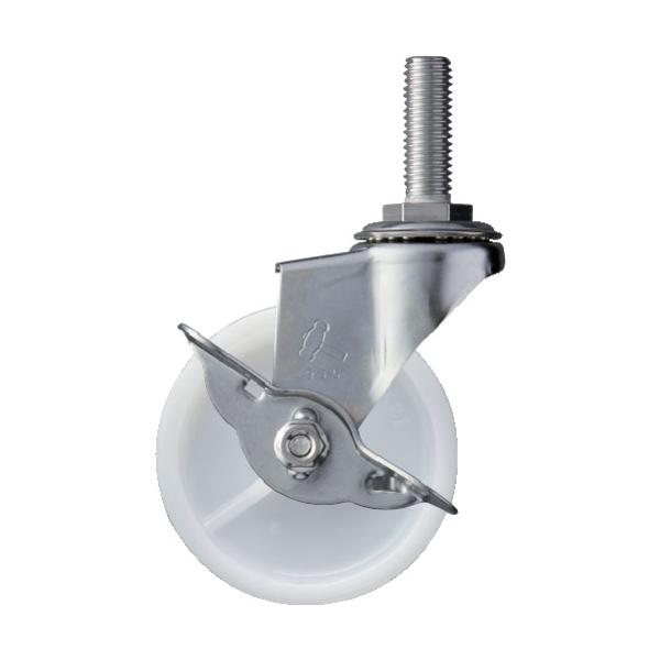 物流保管用品〜キャスター〜ねじ込み式ナイロン車