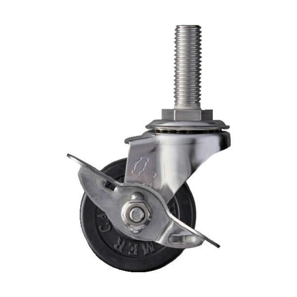 物流保管用品〜キャスター〜ねじ込み式ゴム車