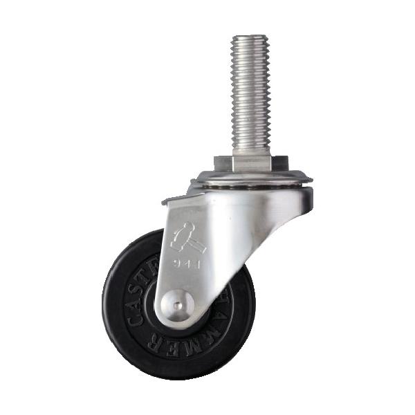 物流保管用品〜キャスター〜ねじ込み式ゴム車