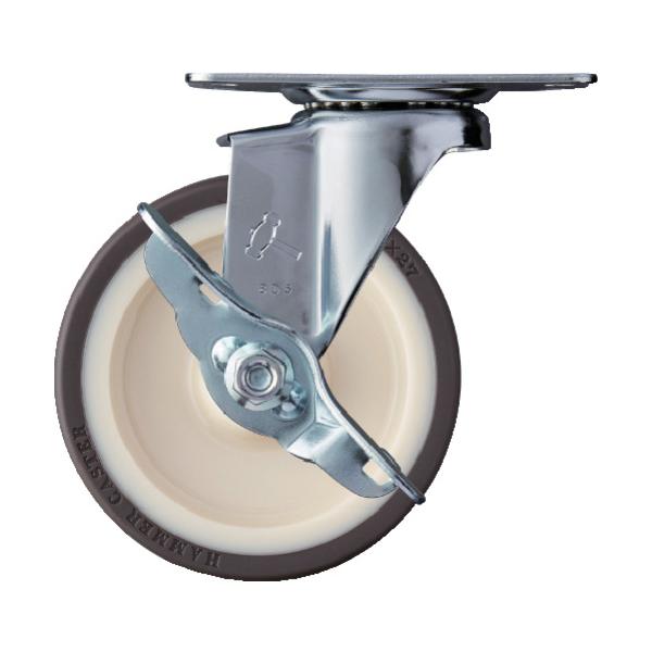 物流保管用品〜キャスター〜プレート式ウレタン車