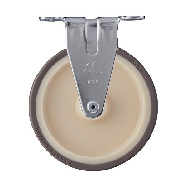 物流保管用品〜キャスター〜プレート式ウレタン車