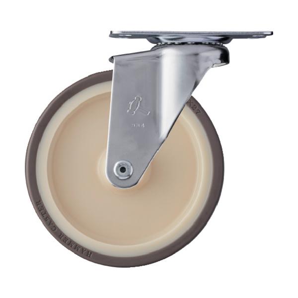 物流保管用品〜キャスター〜プレート式ウレタン車