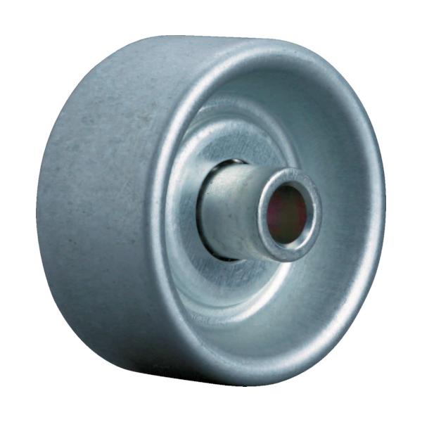 物流保管用品〜コンベヤ〜ホイールコンベヤ■特長・小径のため小物の搬送がスムーズです。■用途・ホイールコンベア　V-40T型　の交換用として。■仕様・プレス製ホイール・許容荷重(kg)：20・ホイール径(mm)：40.0・ホイール幅(mm)：...