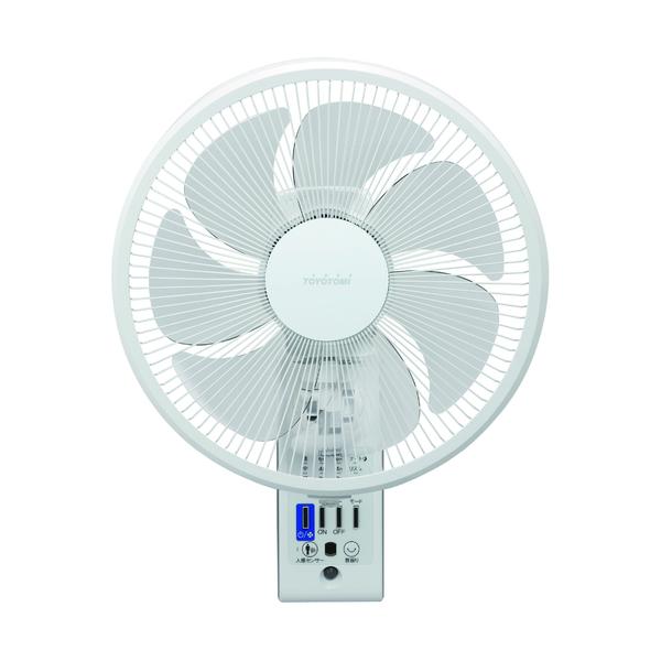 ブランド：ＴＯＹＯＴＯＭＩ／メーカー：（株）トヨトミ／ＴＯＹＯＴＯＭＩ　ＡＣ壁掛け扇風機　ＦＷ−Ｓ３０Ｒ（Ｗ） (713-6008) (FWS30RW)