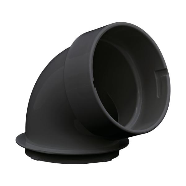 ブランド：ＴＲＵＳＣＯ／メーカー：トラスコ中山（株）／ＴＲＵＳＣＯ　【４月発売開始】　スポットエアコン用エルボ　黒　（ＴＳ３４ＣＮーＤＬ用） (716-6181) (TSCNERUBO3BK)