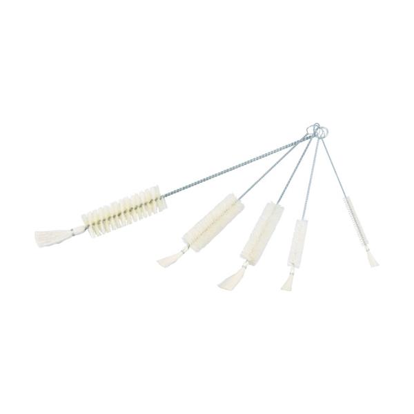 ブランド：ＴＲＵＳＣＯ／メーカー：トラスコ中山（株）／ＴＲＵＳＣＯ　理化学ブラシ　注射器用　山羊毛　スチール柄１０ｃｃ用 (765-6262) (TBSS10J)