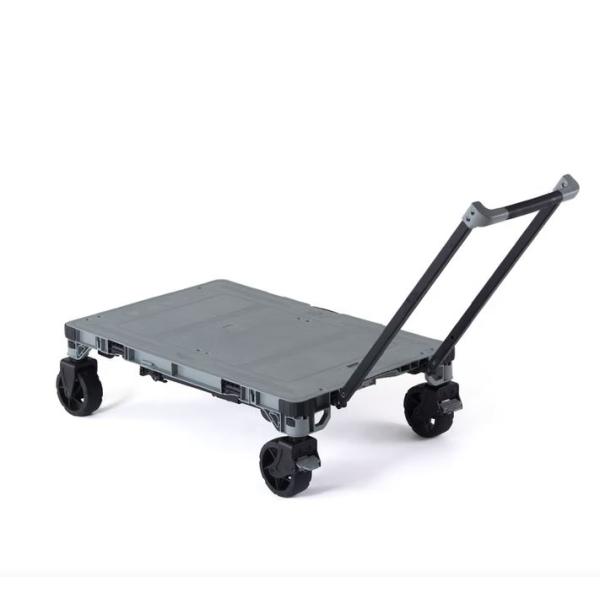 花岡車輌 HANAOKA FLAT CART DINING フラットカートダイニング 車輪もハンドルもたためる台車