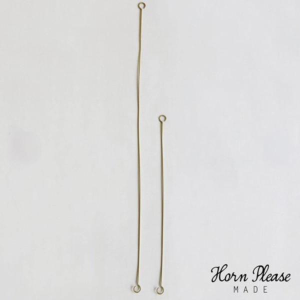 BRASS デコレート フック（S）オーナメントや飾りをデコレーションする時にぴったりの真鍮素材のフック。クリスマス、ハロウィンはもちろん、ドライフラワーを吊るしたり用途は様々です。【インテリア】【ディスプレイ】【什器】サイズ・容量（S）L...